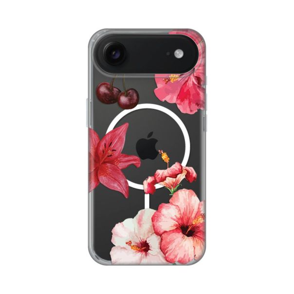 Maska za iPhone 17 Air 6.6 Hibiscus Print Magsafe