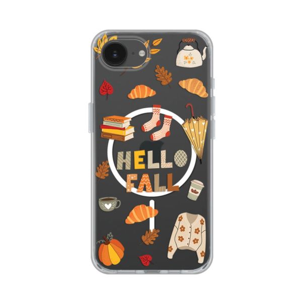 Maska za iPhone 16e 6.1 Hello Fall Print Magsafe