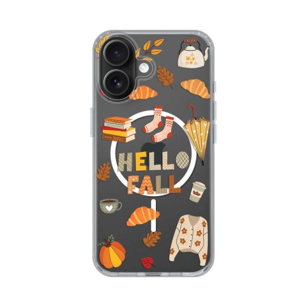 Maska za iPhone 16 6.1 Hello Fall Print Magsafe