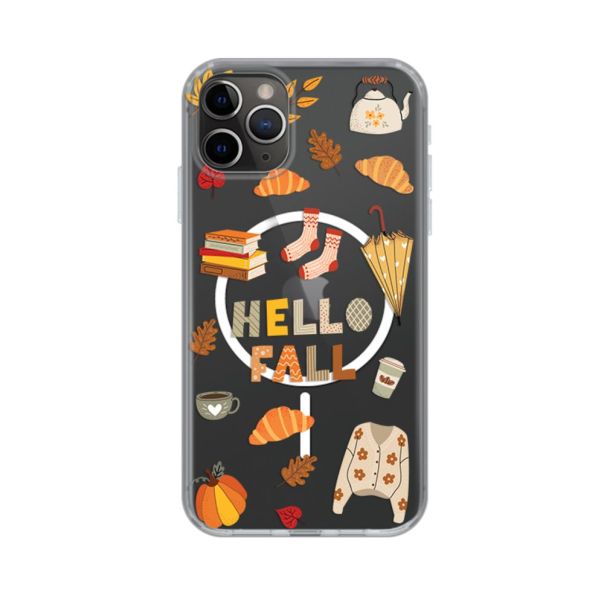 Maska za iPhone 11 Pro 5.8 Hello Fall Print Magsafe