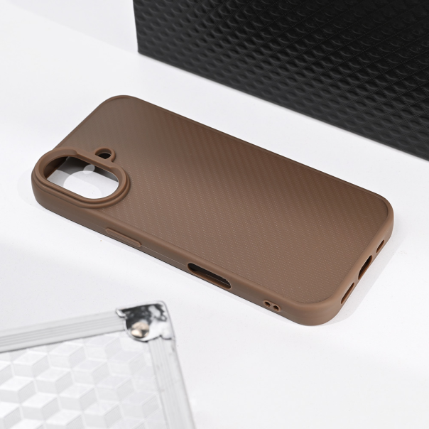 Maska za iPhone 17 63 braon Magsafe Kevlar