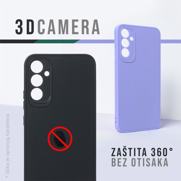 Maska za Honor 400 Smart/ X7d 3D Camera tamno zelena