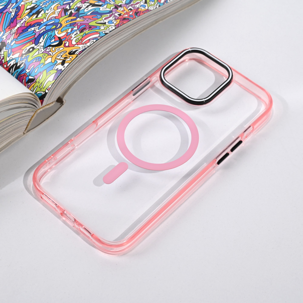 Maska za iPhone 16 Pro Max 69 Magsafe Color Pop roze