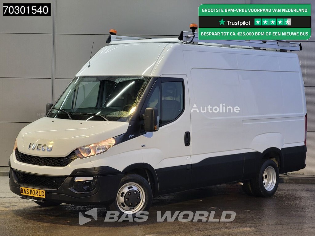 IVECO Daily 35C21 3.0L Dubbellucht 3,5t Trekhaak 210PK L2H2 Airco Crui laki furgon
