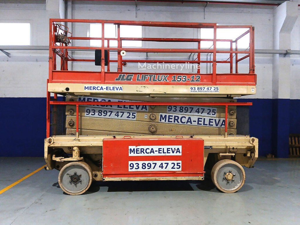 JLG 153-12 PLATAFORMA TIJERA ELECTRICA 17 MT makazasta platforma