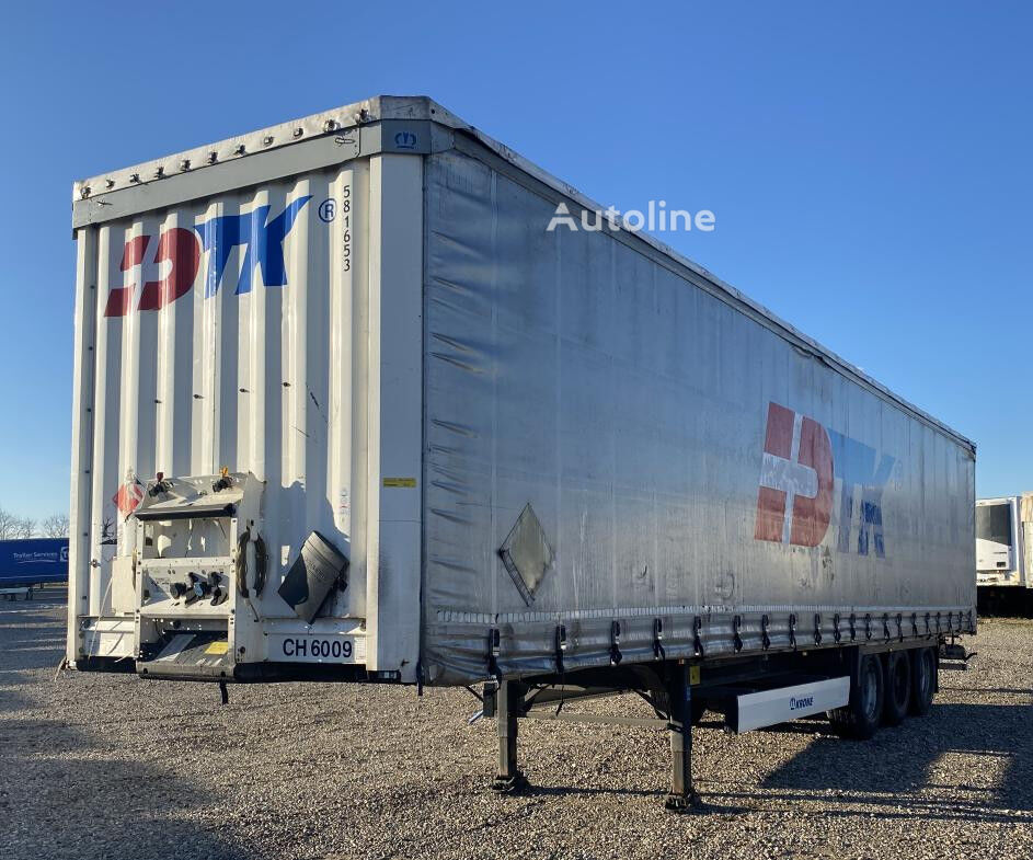 Krone Trailer Curtainsider Lifting + Sliding Roof Straight poluprikolica sa kliznom ceradom (581653)