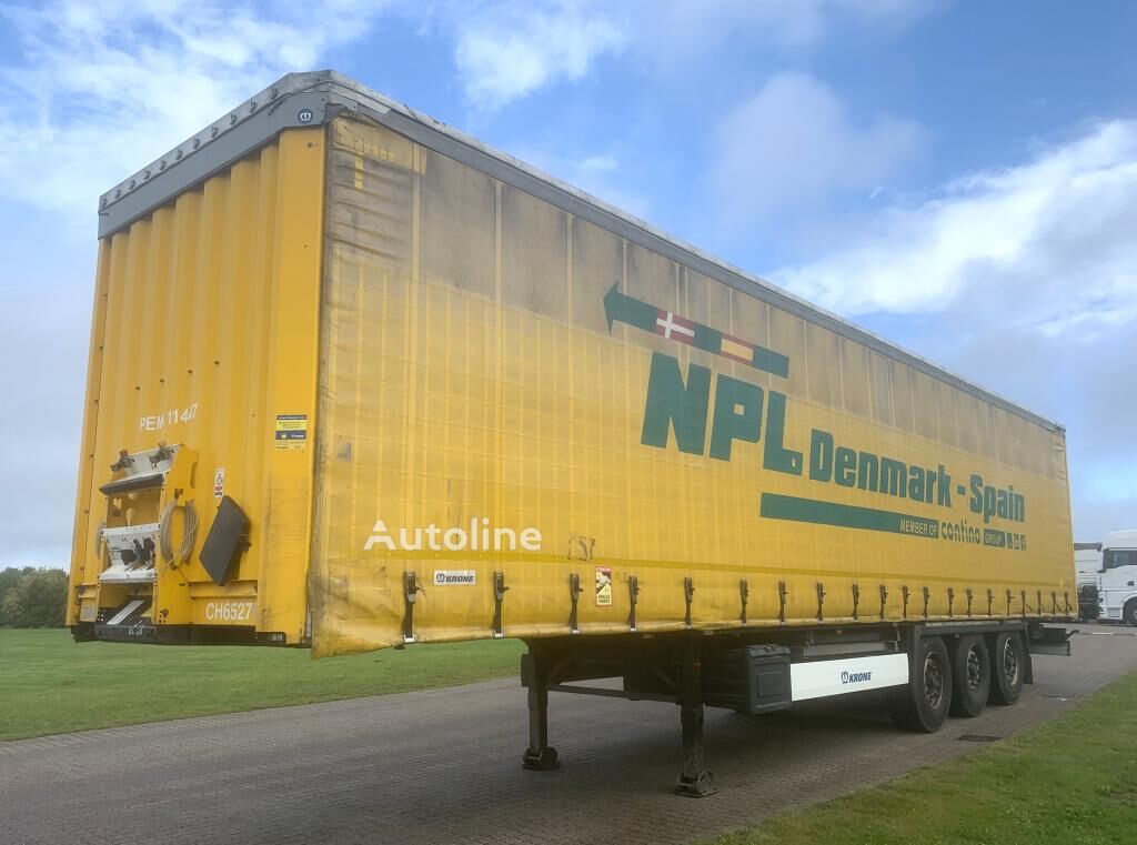 Krone Trailer Curtainsider Sliding Roof Straight poluprikolica sa kliznom ceradom (631696)