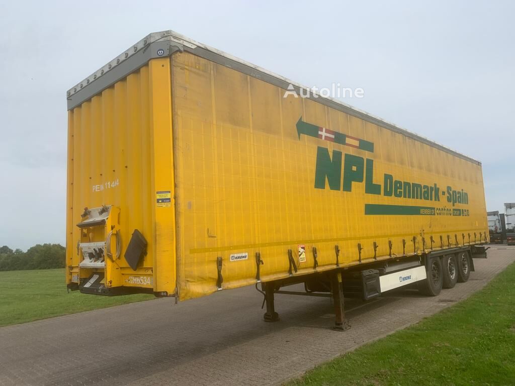 Krone Trailer Curtainsider Sliding Roof Straight poluprikolica sa kliznom ceradom (631703)