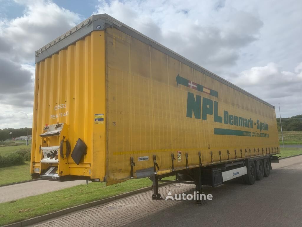 Krone Trailer Curtainsider Sliding Roof Straight poluprikolica sa kliznom ceradom (631702)