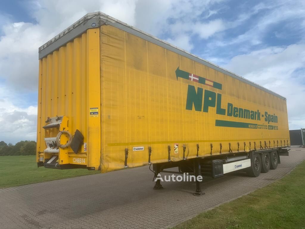 Krone Trailer Curtainsider Sliding Roof Straight poluprikolica sa kliznom ceradom (631684)