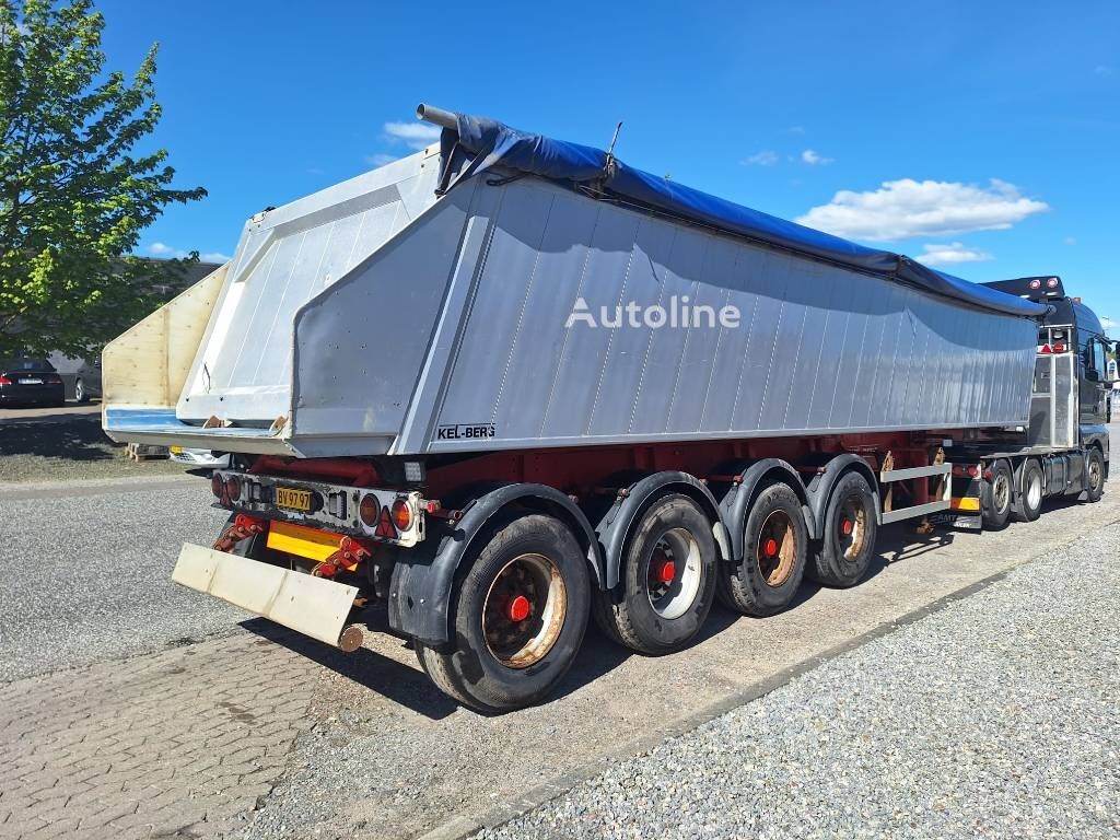 Kel-Berg 36 m3 grus tiptrailer poluprikolica kipera