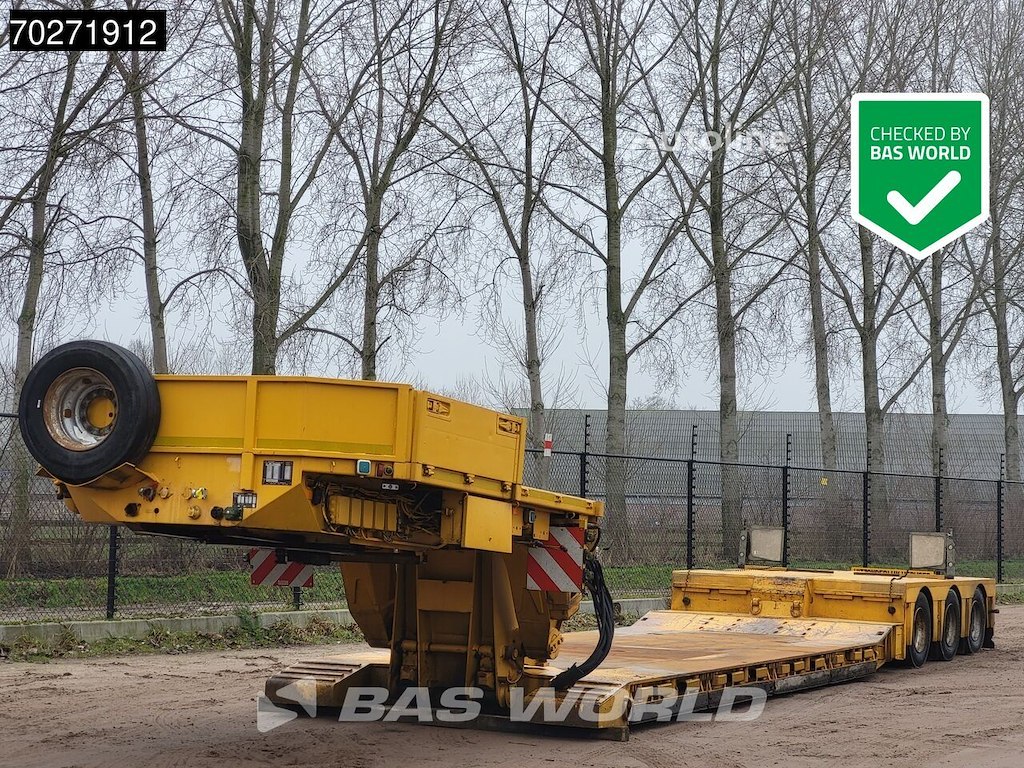 Nooteboom Euro 54-54-03-V 3 axles 3xLenkachse poluprikolica sa niskom platformom