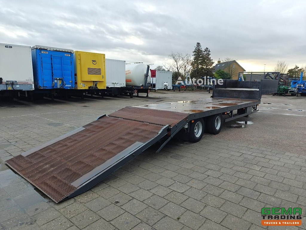 Pacton 2126 S-10. two-axle bpw semi-low loader - hydraulic ramp - 24v h poluprikolica sa niskom platformom