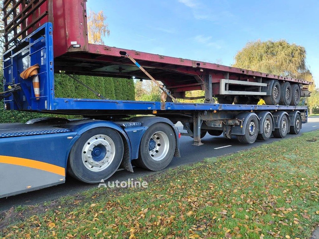 KWB 4 AXLE HOLLAND TRAILER 41180 KG LOADING CAPACITY poluprikolica platforma