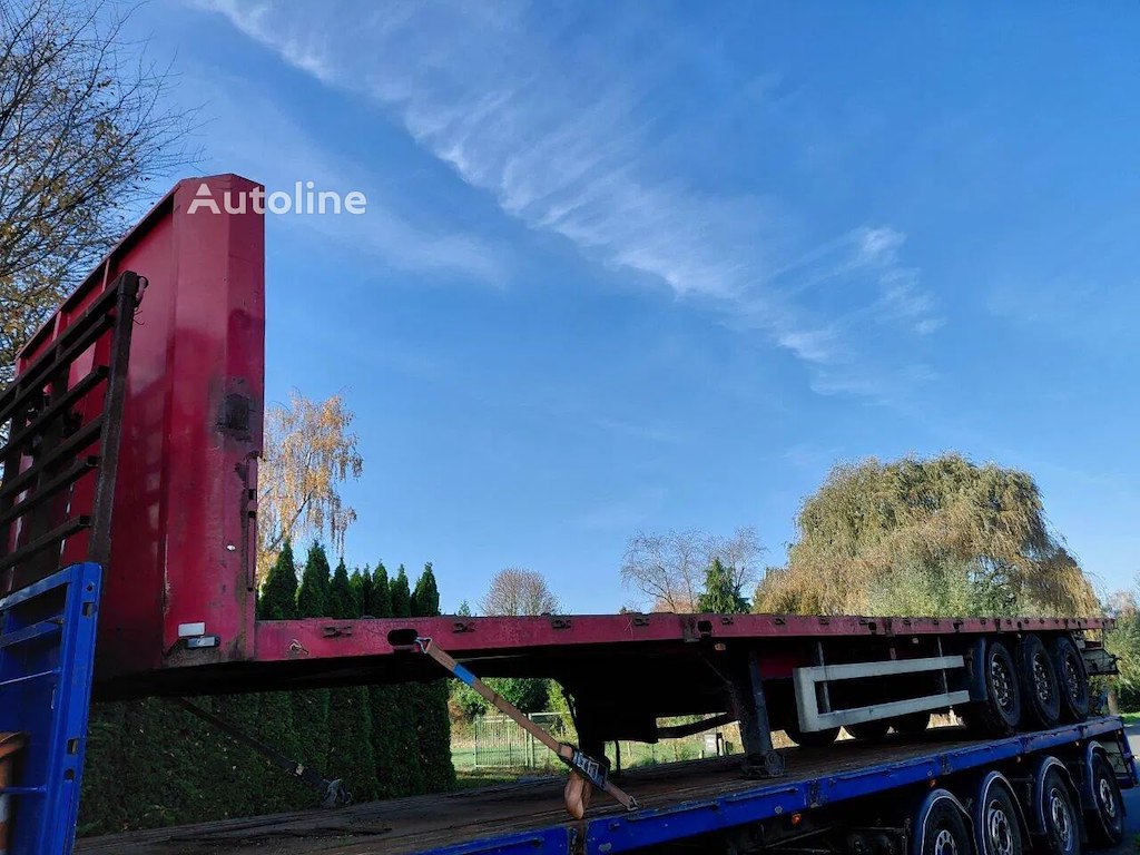 ES-GE 3 axle HOLLAND Platform trailer 3-SAL-39-NA poluprikolica platforma