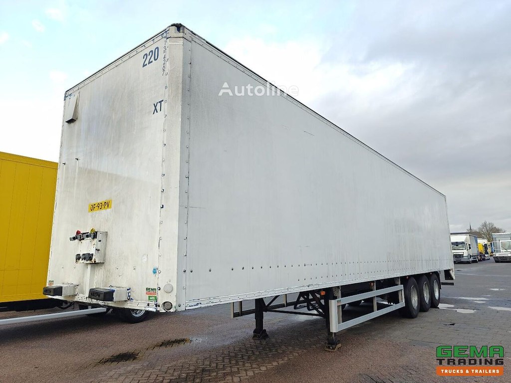 Netam-Fruehauf XMH ONCRPO 3 Axles ROR - Closed Body - Disc Brakes - Hardwood Fl furgon poluprikolica