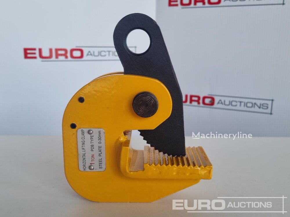 Prodaje se 1 Ton PDB Horizontal Plate Lifting Clamp kašiku za prednje utovarivač na aukciji