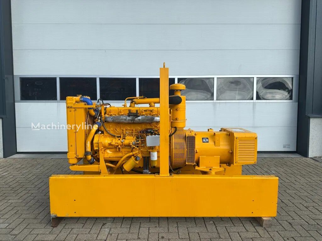 Ford Leroy Somer 80 kVA noodstroom generatorset ex Emergency 119 hour diesel generator