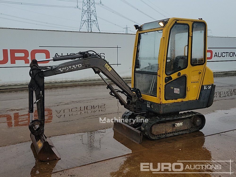 Prodaje se Volvo EC15B mini bager na aukciji