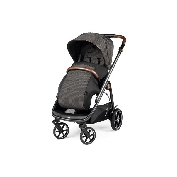 PEG PEREGO Kolica za bebe Veloce 500, crna/siva