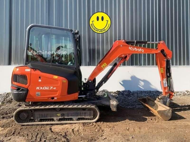 Kubota KX027-4 mini bager