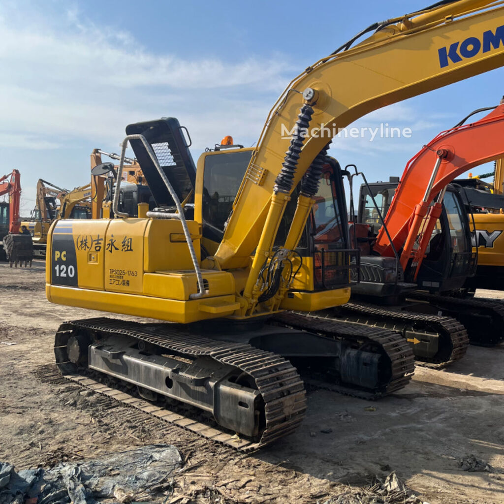 Komatsu PC120 midi bager