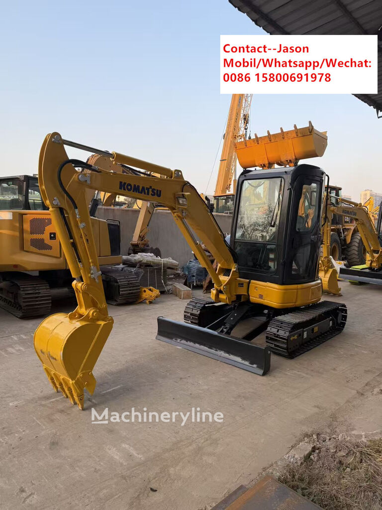 Komatsu PC35MR-3 mini bager