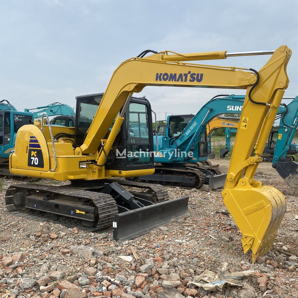 Komatsu PC70 mini bager