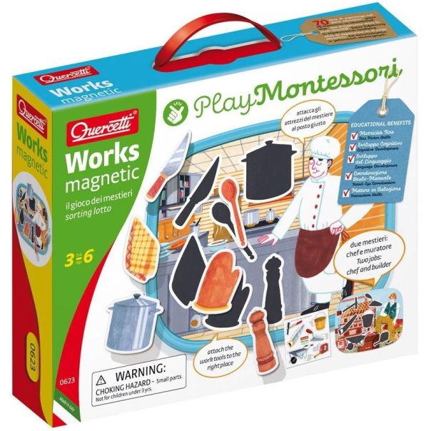 QUERCETTI Montessori set – Upoznaj profesije 568313