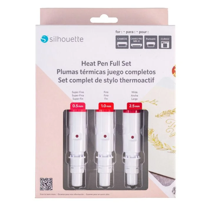 Silhouette Heat Pen – Set 3 kom (Super-Fine, Fine, Wide)