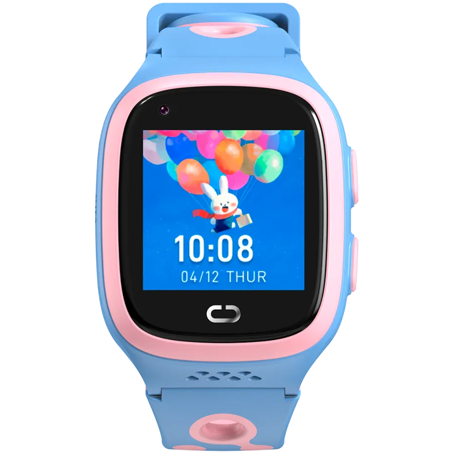 Canyon Kids Watch ZEFIR KW-49 E-SIM 4G GPS WiFi Video Music Games English learning, Pink&Blue