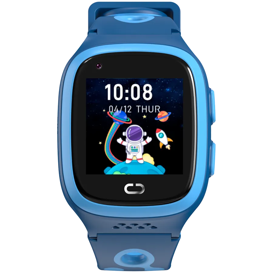 Canyon Kids Watch ZEFIR KW-49 E-SIM 4G GPS WiFi Video Music Games English learning, Blue