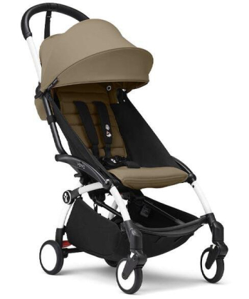 Stokke Yoyo3 kolica za bebe Crni ram 6m+ Toffee