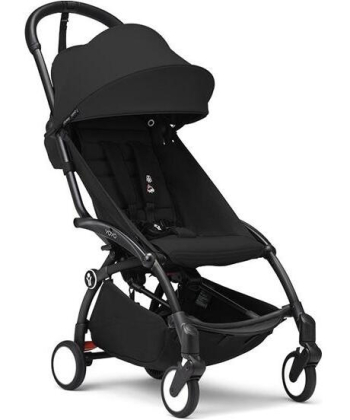 Stokke Yoyo3 kolica za bebe Crni ram 6m+ Black