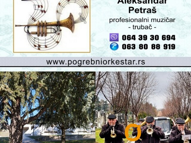 Trubači pogrebni orkestar pleh muzika za sahrane Srbija