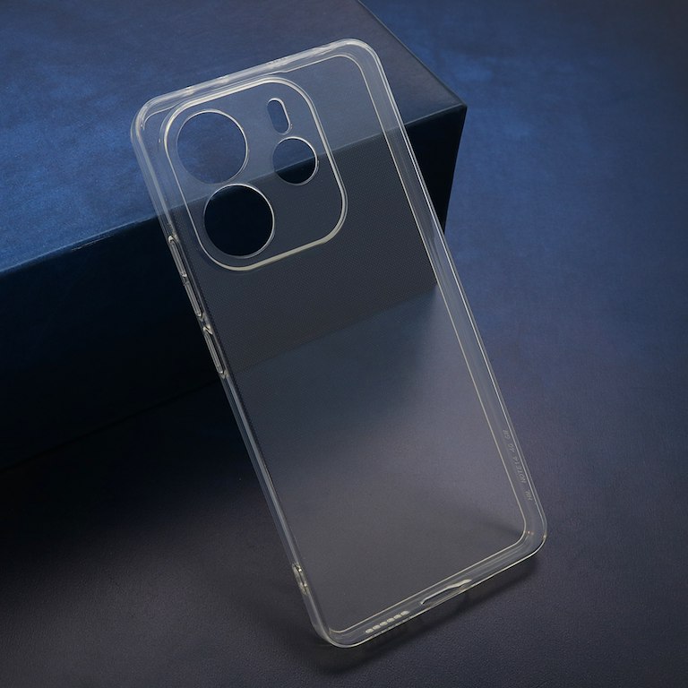 Zastitna silikonska maska (futrola) CLEAR - Xiaomi Redmi Note 14 4G providna (MS)
