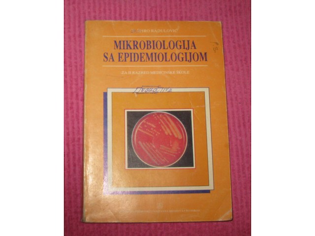 MIKROBIOLOGIJA SA EPIDEMIOLOGIJOM ZA 2. RAZRED MEDICINS