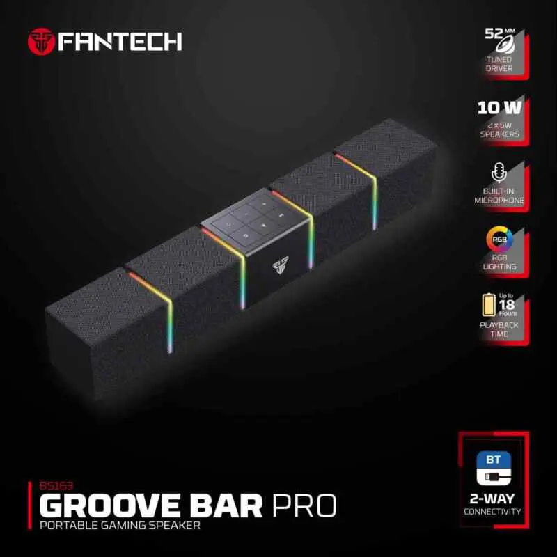 Bluetooth zvucnik Fantech GROOVE BAR PRO BS 163 crni