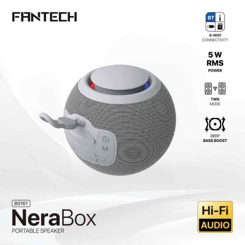 Bluetooth zvucnik Fantech BS161 NeraBox sivi