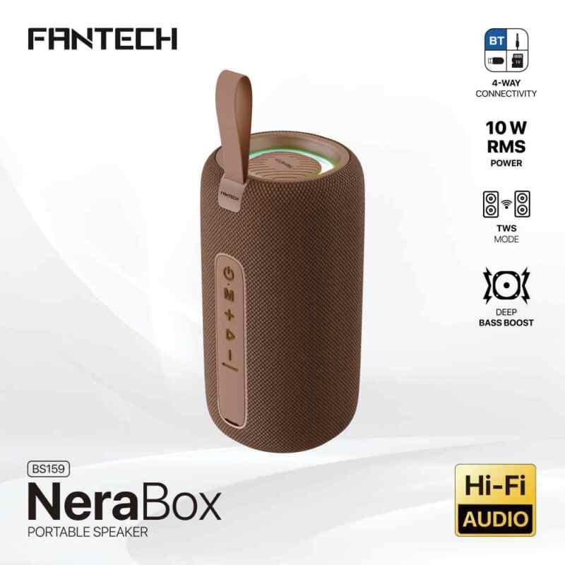 Bluetooth zvucnik Fantech BS159 NeraBox braon