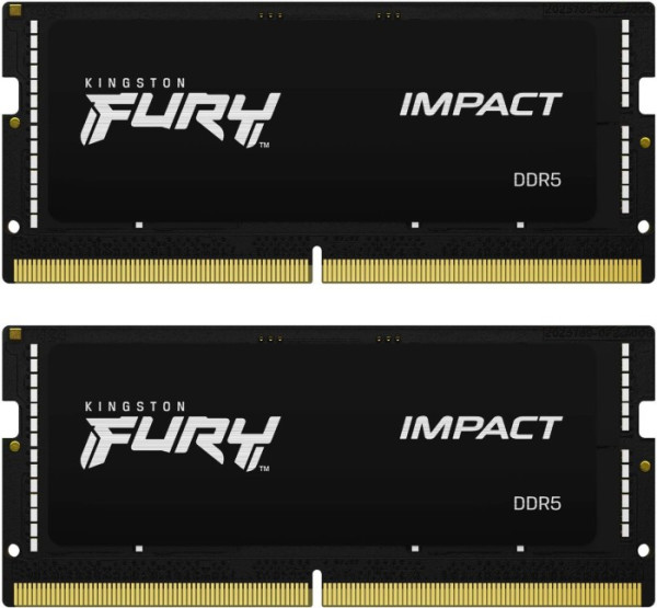 RAM SODIMM DDR5 64GB (2×32 kit) 4800MHz Kingston KF548S38IBK2-64