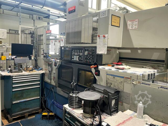 CNC lathe
Mazak Multiplex MP 6200 Y + Portal Loading
