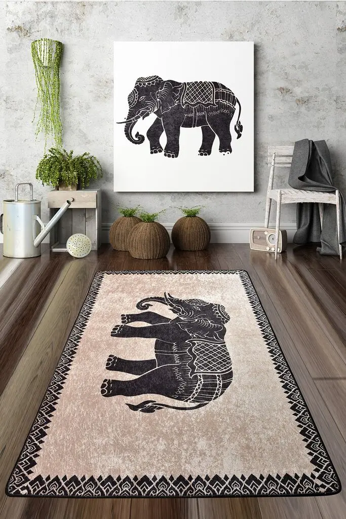 Conceptum Hypnose Tepih Elefante Nero, 80x150cm, Šareni