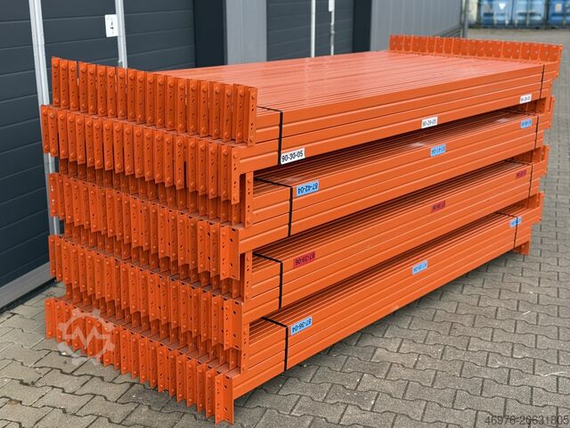 High-bay magacinska paleta crossbeam
Polypal Stockpal / K: 100 x 50 mm lichte Weite: 2.700 mm / Kopftraverse