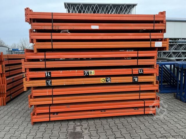 Polica za stalak za palete truss
Jung Heinrich Typ T 2.700 mm / K: 120 x 50 mm / Fachlast: 2.700 Kg
