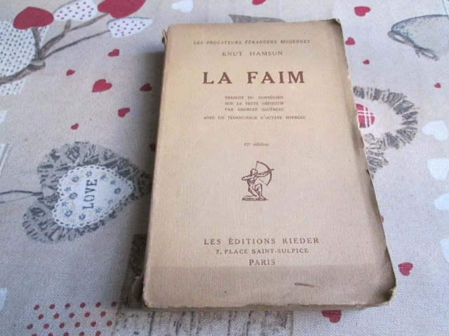 LA FAIM - Knut Hamsun