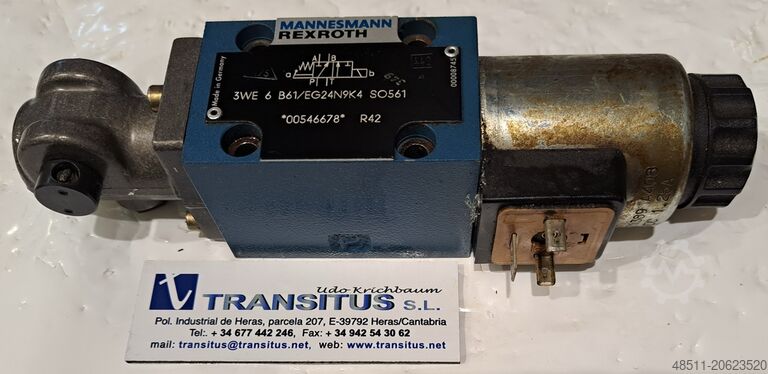 Hidraulični ventil
Mannesmann Rexroth 3WE6B61-EG24N9K4S0561