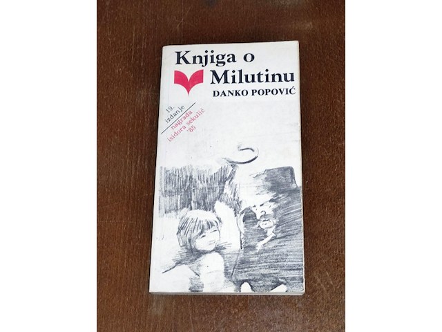 Knjiga o Milutinu - Danko Popović