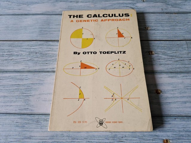 THE CALCULUS A GENETIC APPROACH - OTTO TOEPLITZ