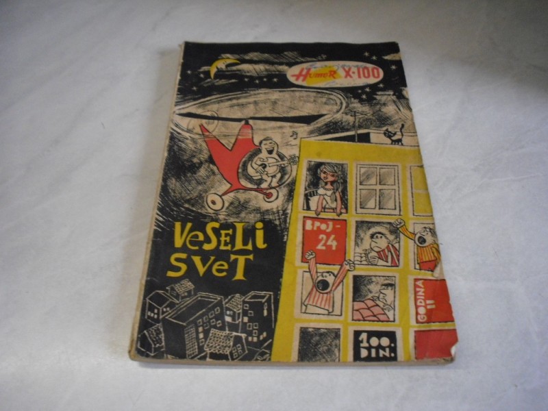 HUMOR X-100 VESELI SVET BROJ 24 1962